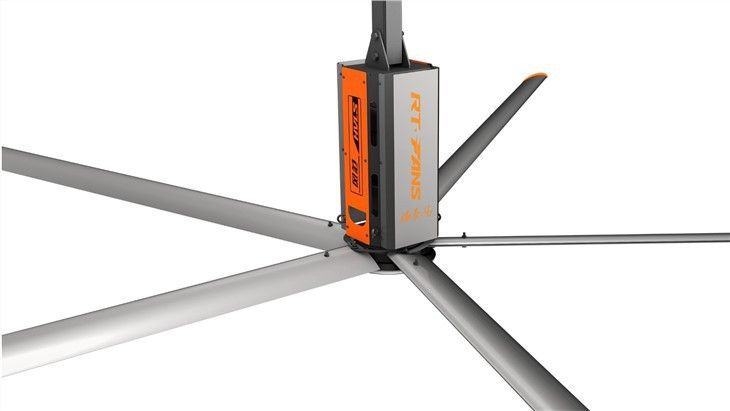 Solution to rust of industrial fan